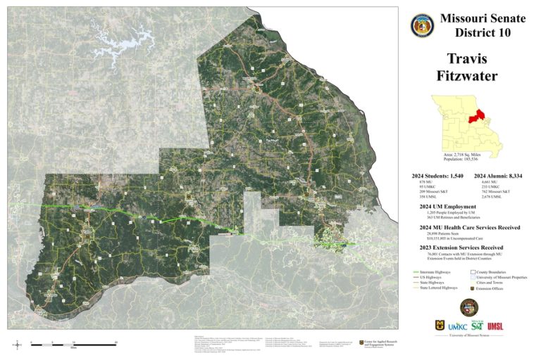 2025 District Maps - MISSOURI DISTRICT MAPS