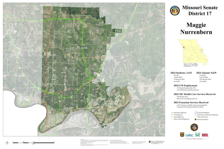 2025 District Maps - MISSOURI DISTRICT MAPS