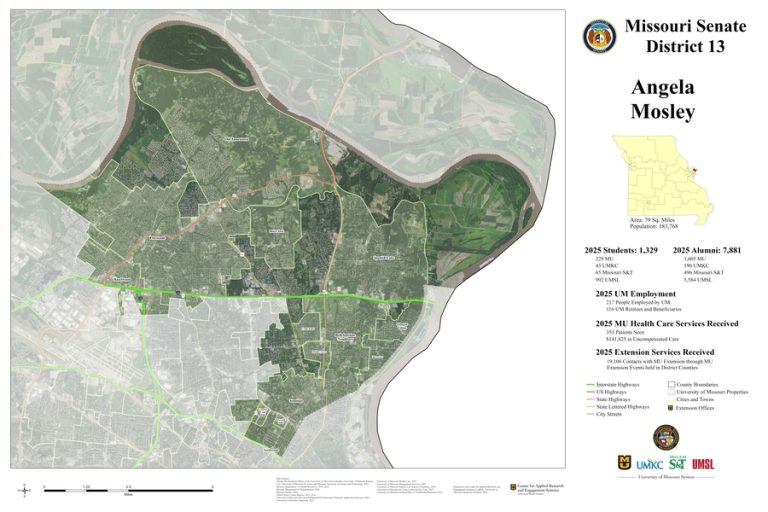 2025 District Maps - MISSOURI DISTRICT MAPS